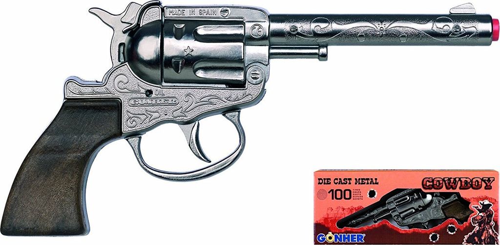 Toy Revolver Cowboy 100 Scotch Silber | Kaufland.de