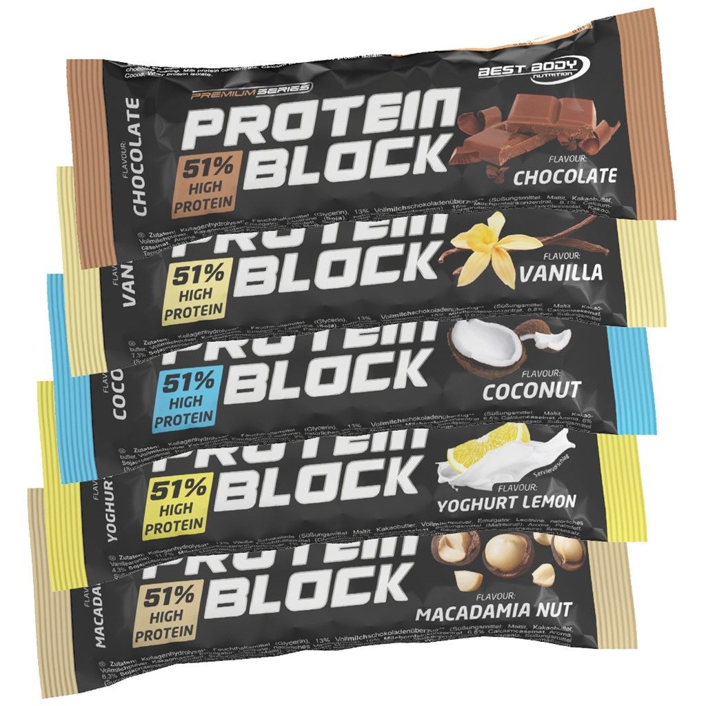 Protein Block - Mix Box - 15 x 90 g Riegel | Kaufland.de