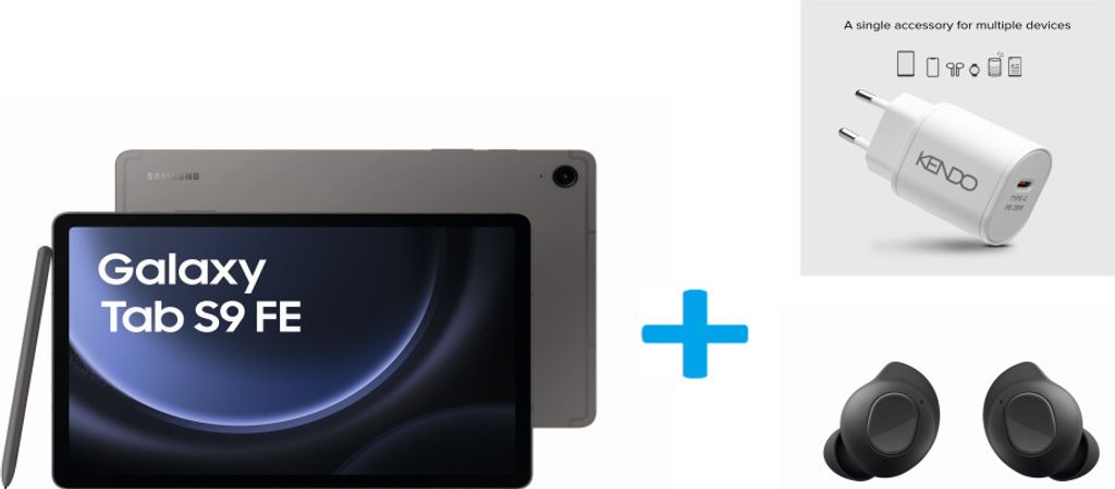Bundle Galaxy Tab S9 FE WiFi 128GB Gray + | Kaufland.de