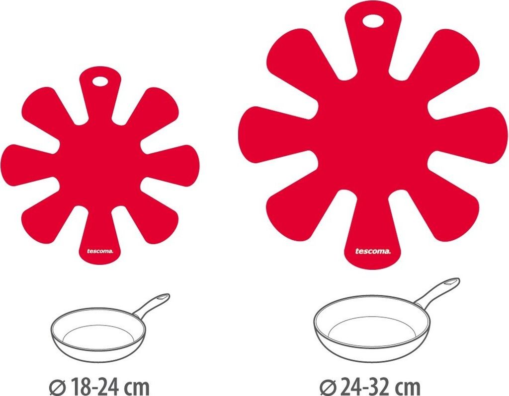 Tescoma Preložka medz.panvice PRESTO,malá a veľká,2 ks