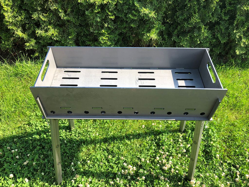 Schaschlik Grill, Mangal aus 4 mm Stahl | Kaufland.de