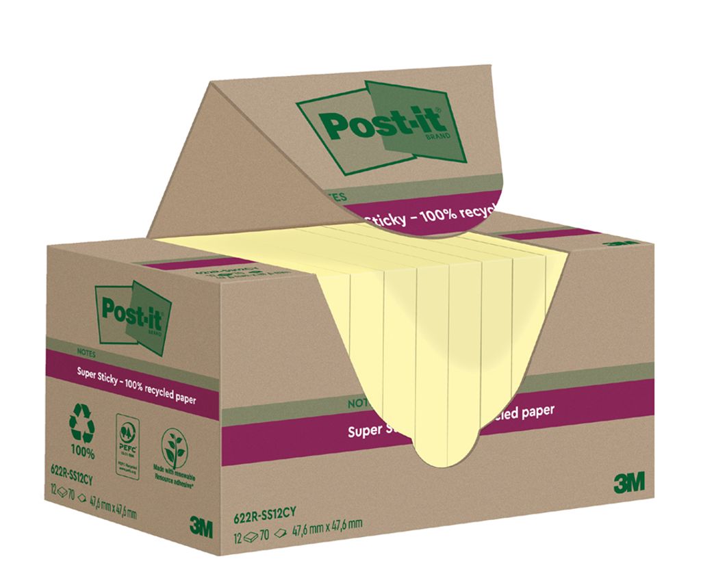 Post-it Super Sticky Recycling Notes 47,6 x | Kaufland.de