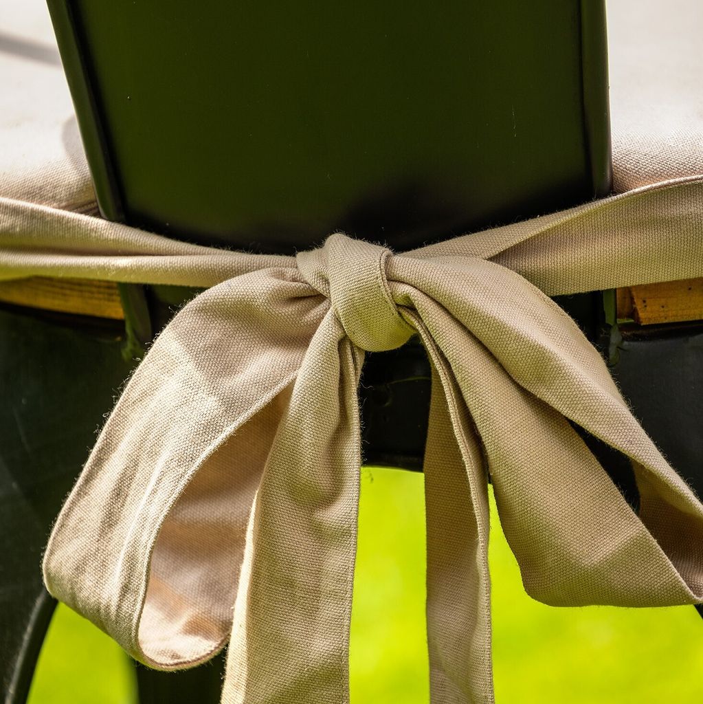 Dutch Decor JAVA - Sitzkissen 40x40 cm Snow | Kaufland.de