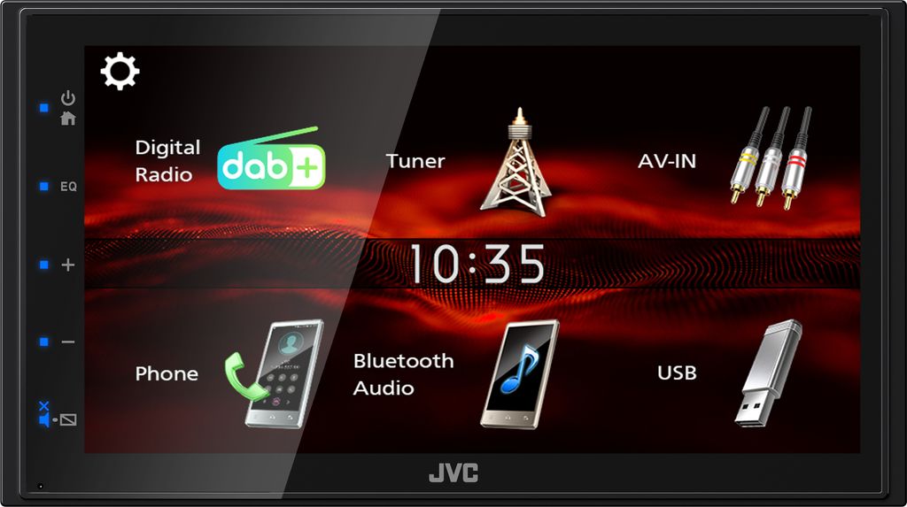 JVC KW-M180DBT | 2-DIN MP3 autorádio s | Kaufland.cz