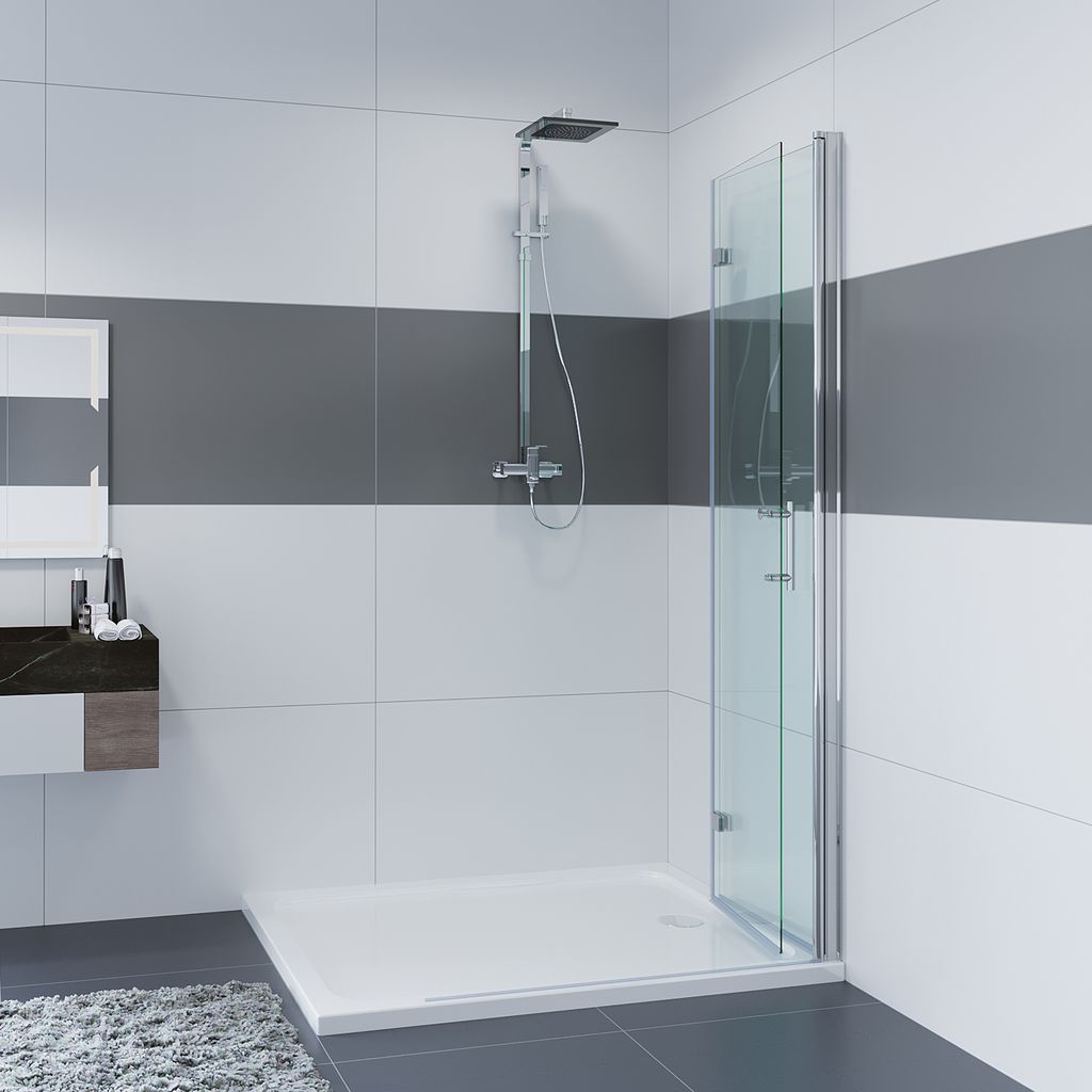 IMPTS Duschwand 90 x 195 cm Walk in Dusche | Kaufland.de