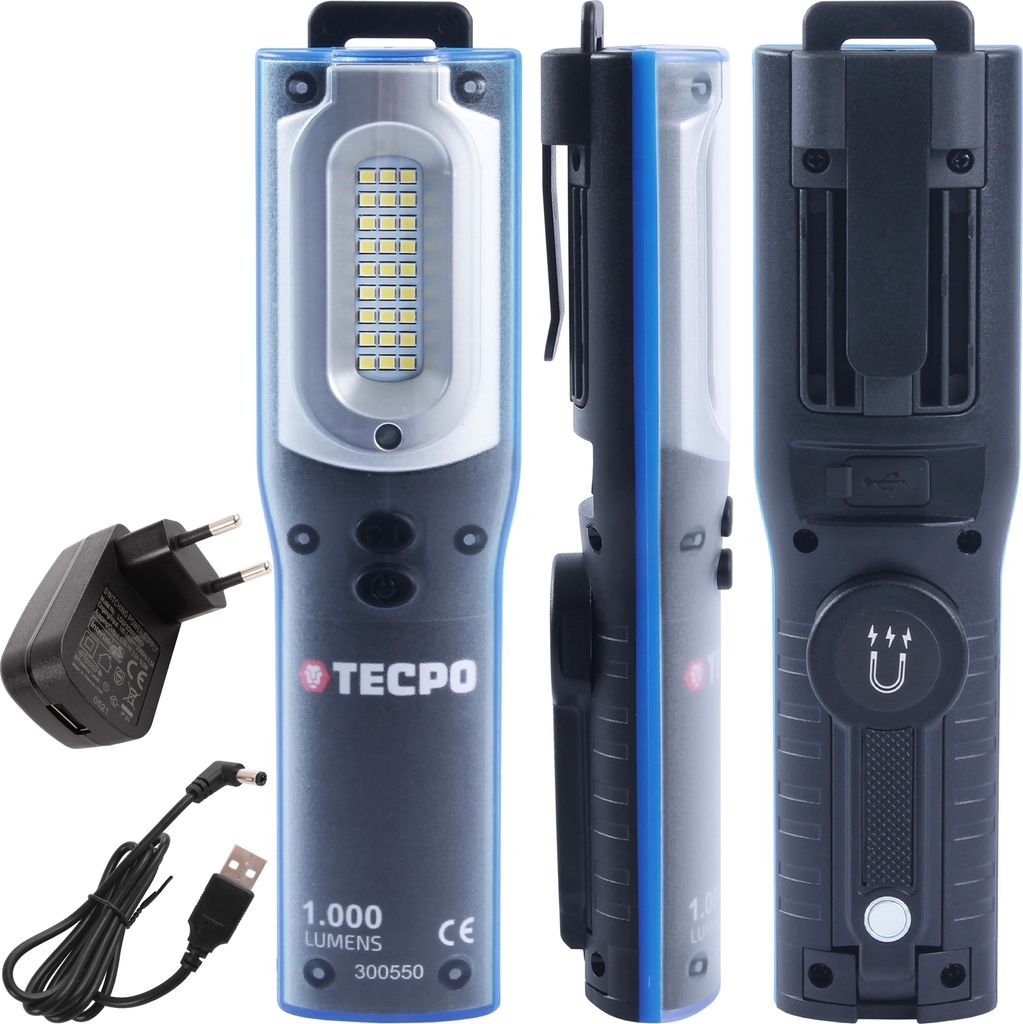 TECPO LED Akku Handlampe 1000 Lumen IP54 + | Kaufland.de