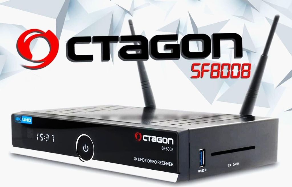 Octagon SF8008 4K HDR UHD H.265 E2 Linux Dual | Kaufland.cz