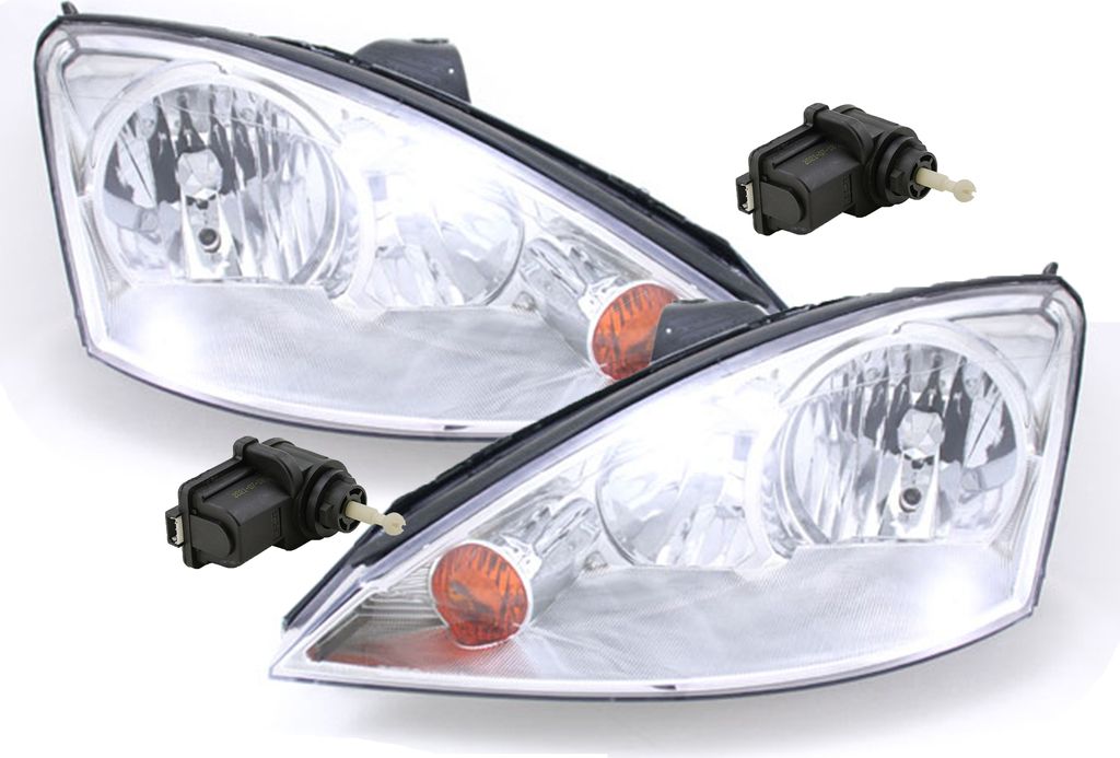 Johns, reflektory pasujące do Ford Focus clear chrome set