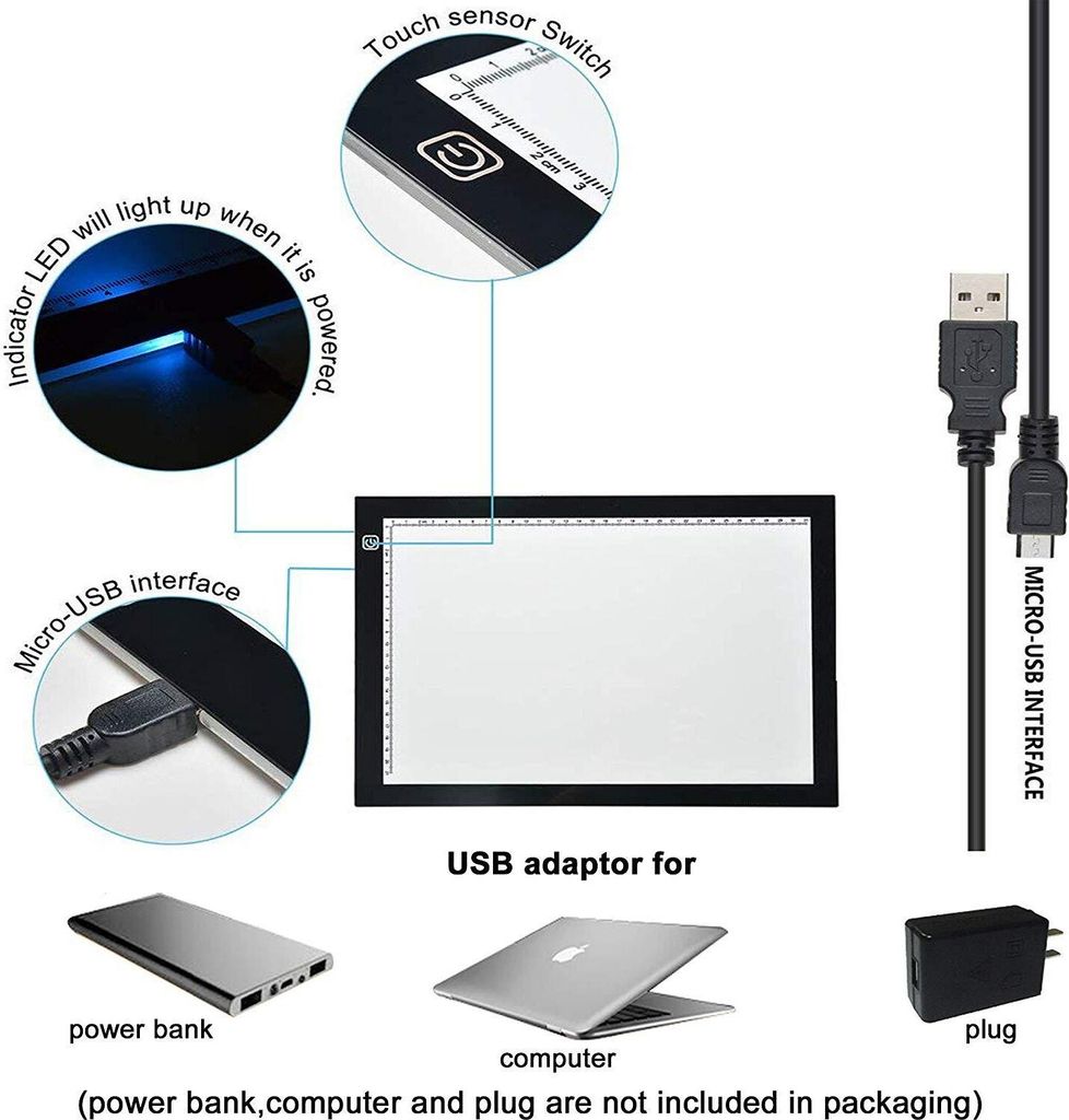 A3 LED Light Box Tracer 12V Ultrajasný s | Kaufland.cz