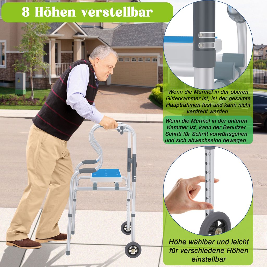 XMTECH Gehhilfe für Senioren, Gehbock | Kaufland.de