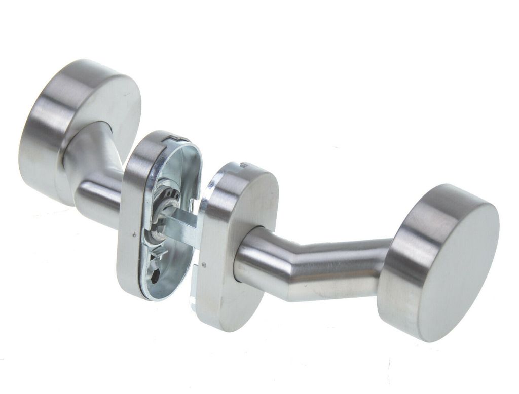 Aqbau® Set 2x Türknauf Edelstahl Zylinderform | Kaufland.de