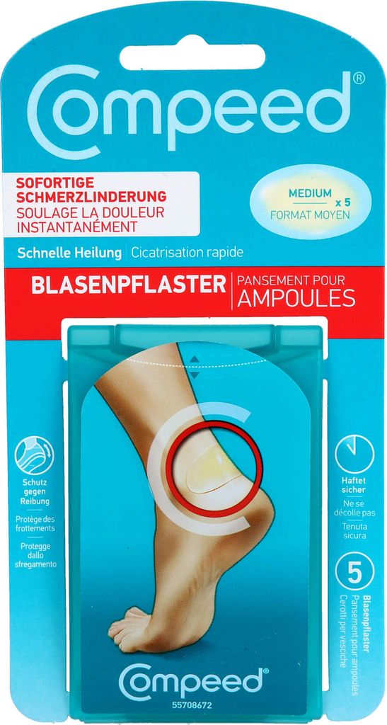 Compeed Blasenpflaster Medium, 4,2 x 6,8 cm, | Kaufland.de