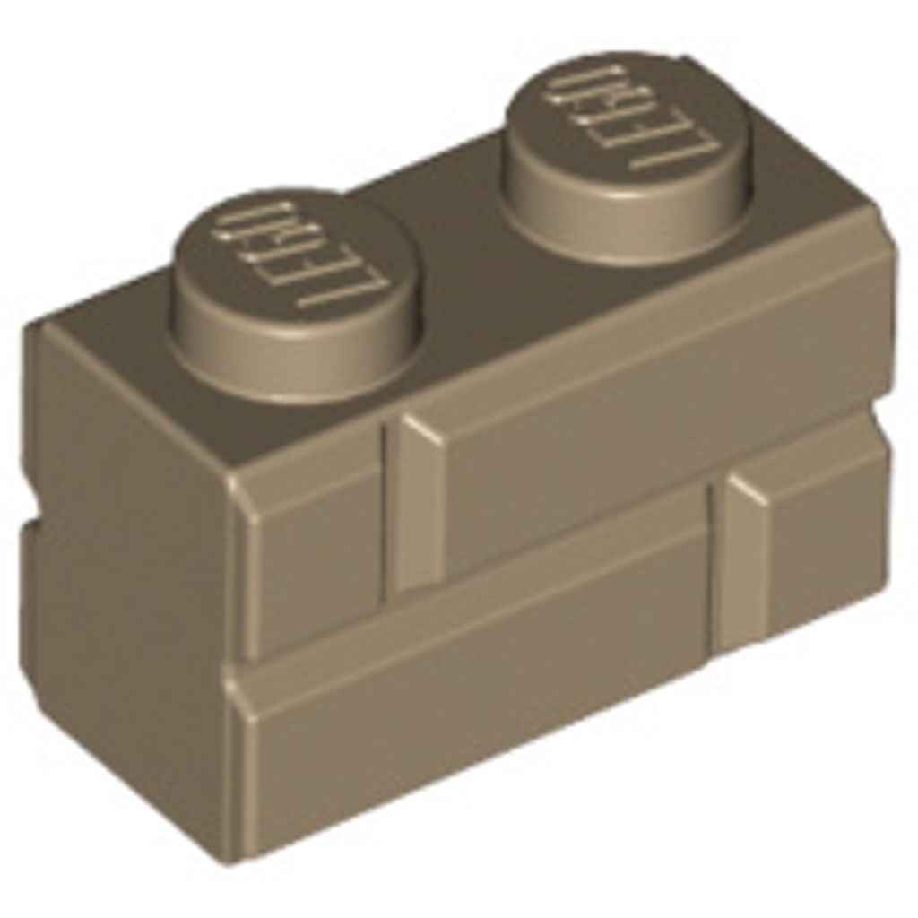 LEGO® 1x2 Mauersteine Hochsteine Dunkelbeige | Kaufland.de
