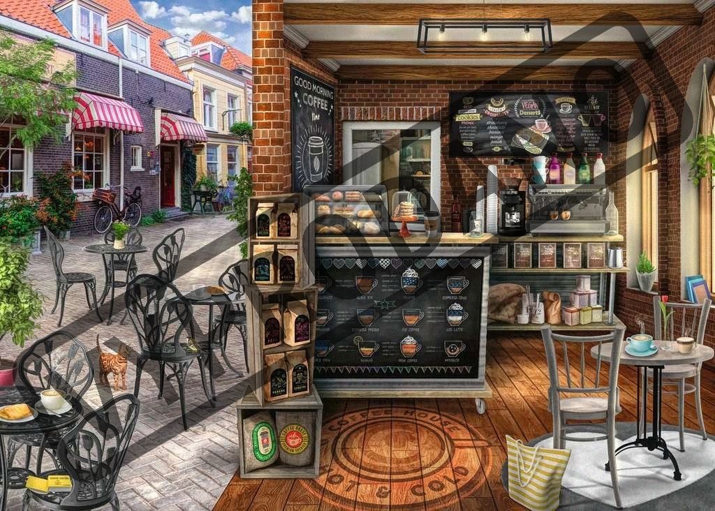 RAVENSBURGER Puzzle 1000el Charming Cafe | Kaufland.de
