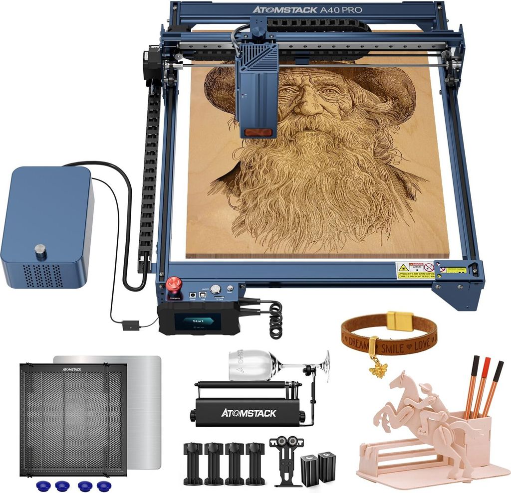 ATOMSTACK A40 PRO s voštinovou deskou F2 a | Kaufland.cz