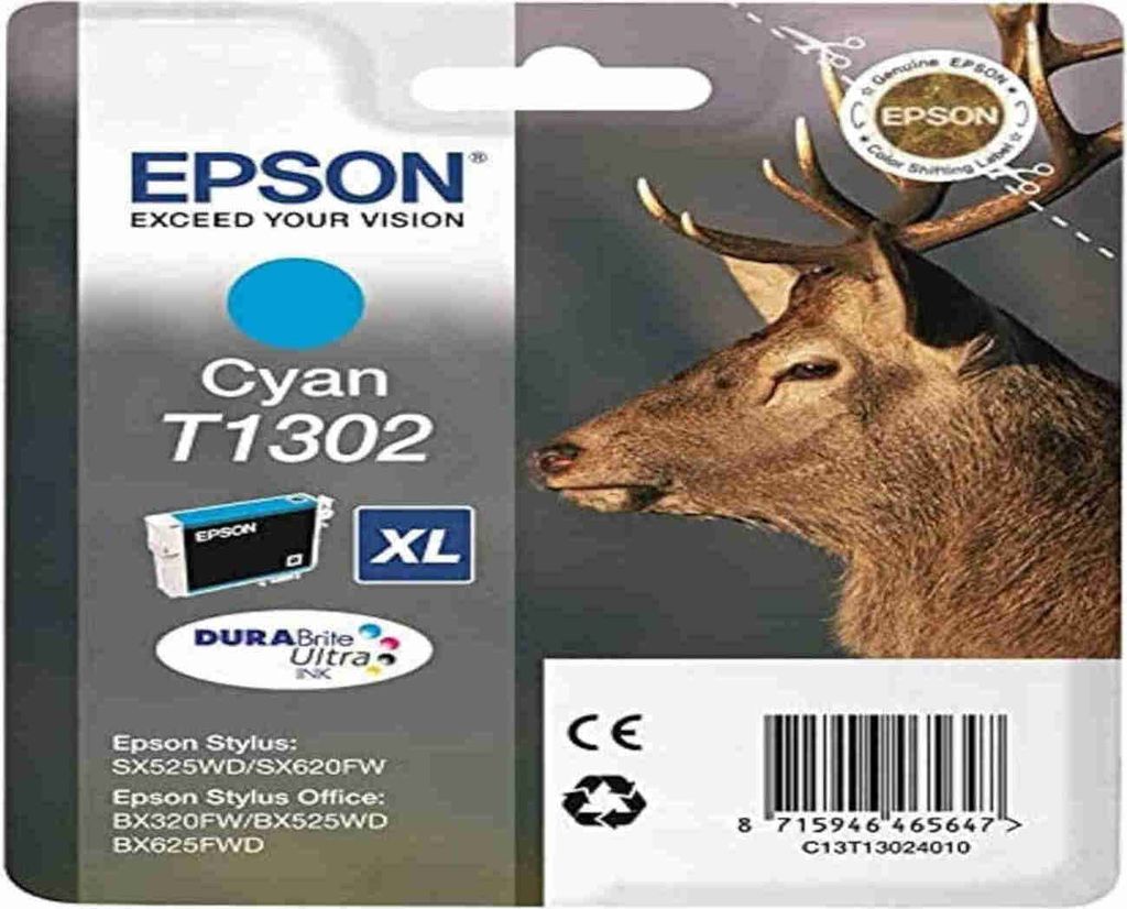 Epson Stag Singlepack Cyan T1302 DURABrite | Kaufland.cz