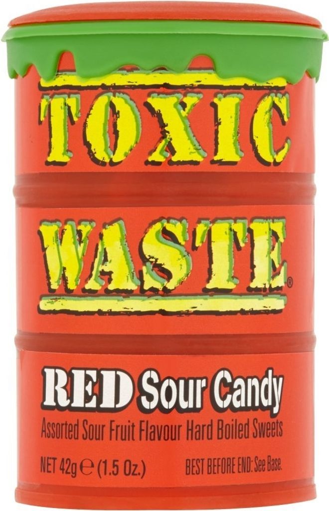 Toxic Waste - Red Sour Candy 42g Bonbons | Kaufland.de