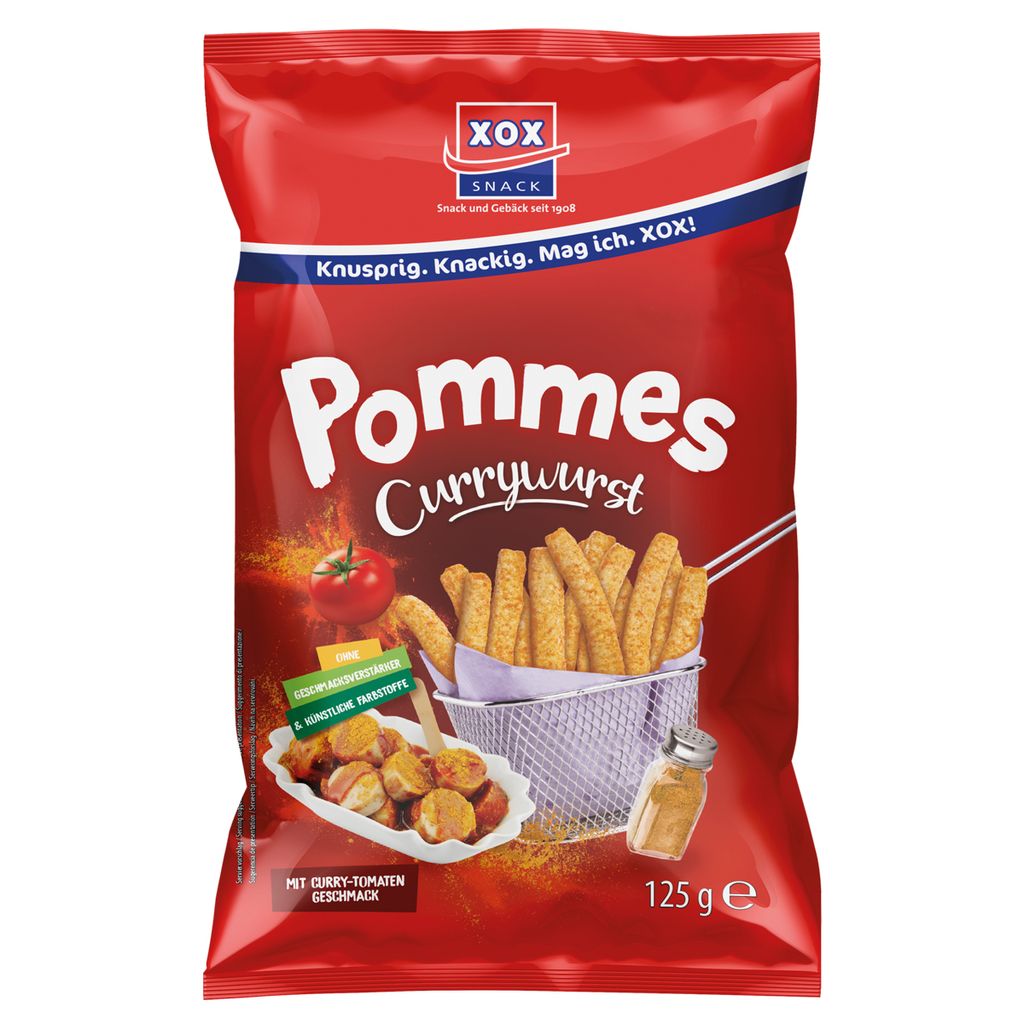 XOX Chips Snack Currywurst Chipsy | Kaufland.cz