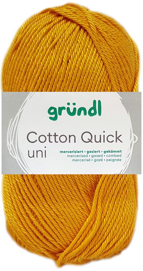 Gründl Wolle Baumwolle Quick 50 g uni senf | Kaufland.de