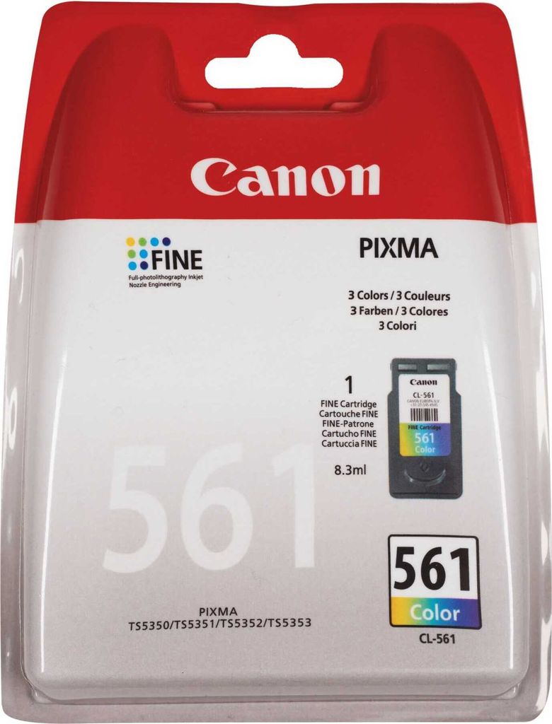 Canon CL-561 farebný atrament, 8,3 ml, 180 | Kaufland.sk