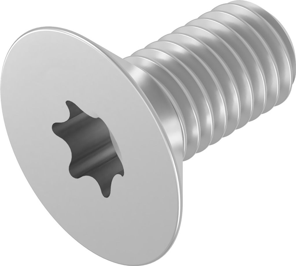 SECCARO Senkschraube M3 x 6 mm, Edelstahl V2A VA A2, ISO