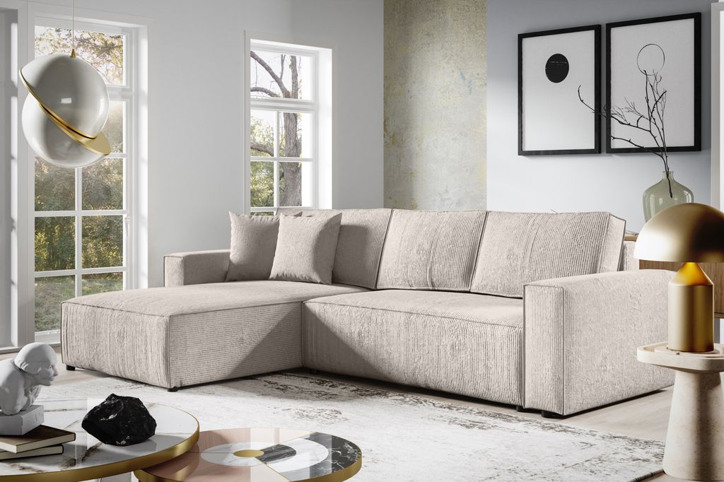 MEBLITO Ecksofa Big Sofa Eckcouch mit | Kaufland.de