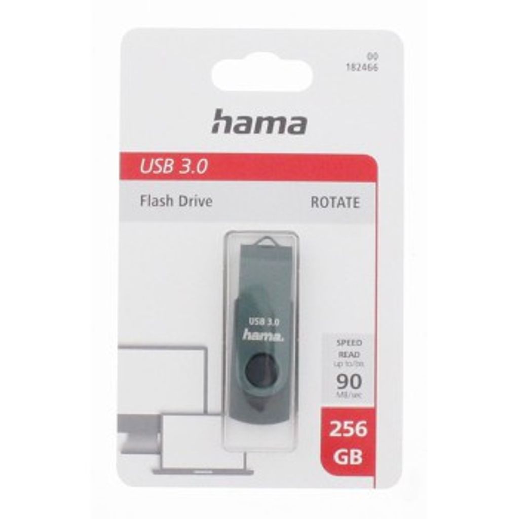 Hama USB 3.0 Flash Drive Rotate, 256 GB, 70 | Kaufland.cz