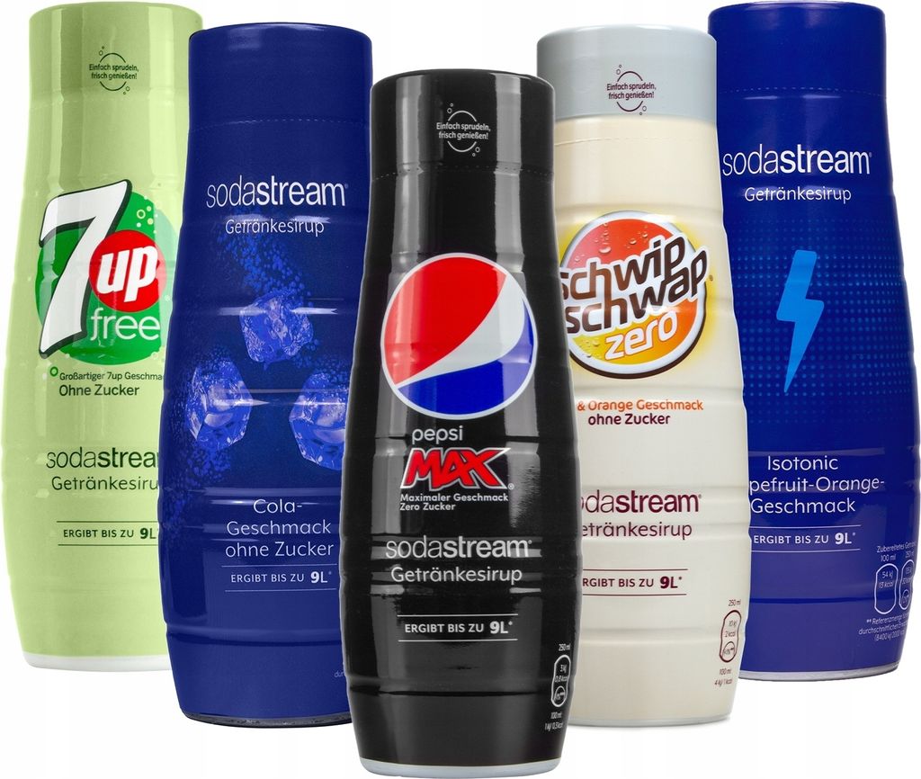 Sirup Sodastream Zero 7UP Pepsi Cola y, 440 | Kaufland.sk