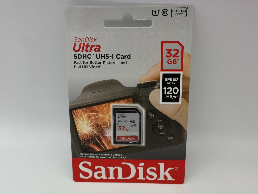 SanDisk Ultra 32GB SDHC Memory Card 120MB/s | Kaufland.cz