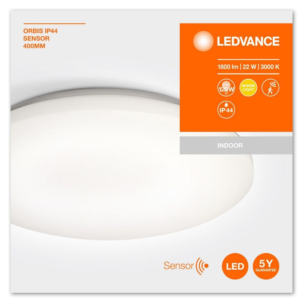 LEDVANCE ORBIS IP44 SENSOR LED Wand- und | Kaufland.de