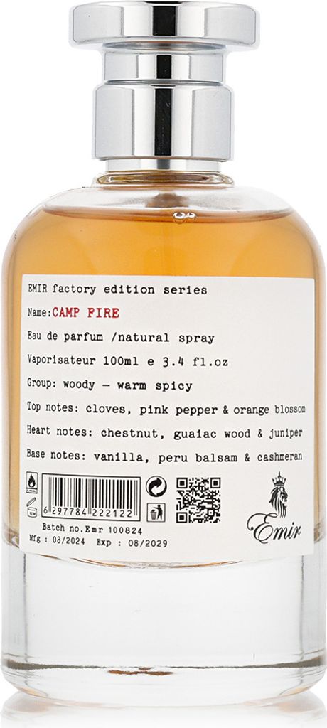 Emir Camp Fire Factory Edition EDP U 100 ml Eau de Parfum