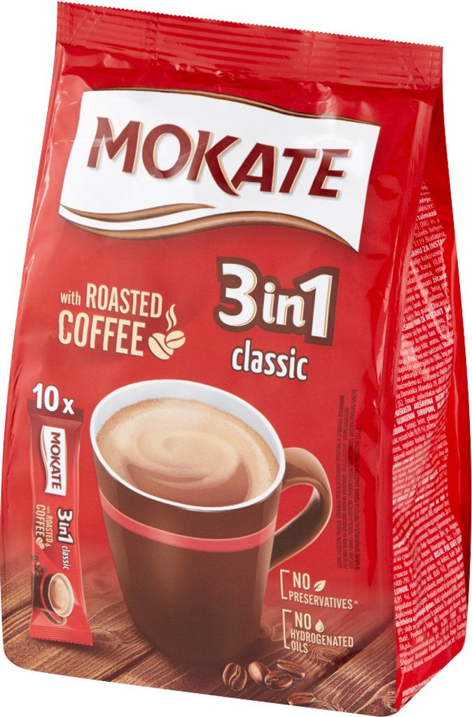 Mokate 3v1 Classic kávový nápoj 10 sáčků | Kaufland.cz