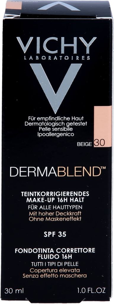 Vichy Dermablend 30 Beige: Make-up proti nedokonalostem