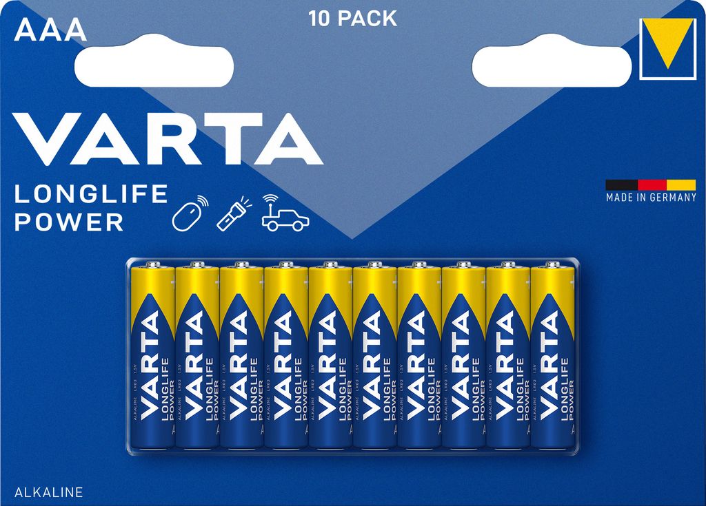 Varta Alkaline High Energy AAA 10x Bli | Kaufland.cz