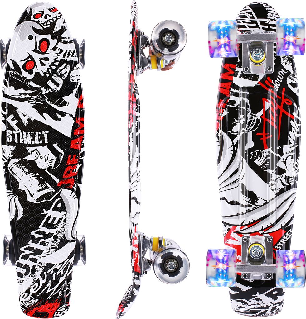 CAROMA Mini Cruiser Board, 22'' Skateboard | Kaufland.de