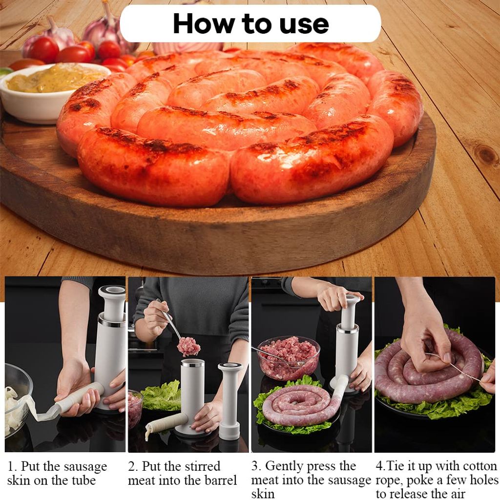 2 v 1 Vertikální stroj na výrobu klobás Sada | Kaufland.cz