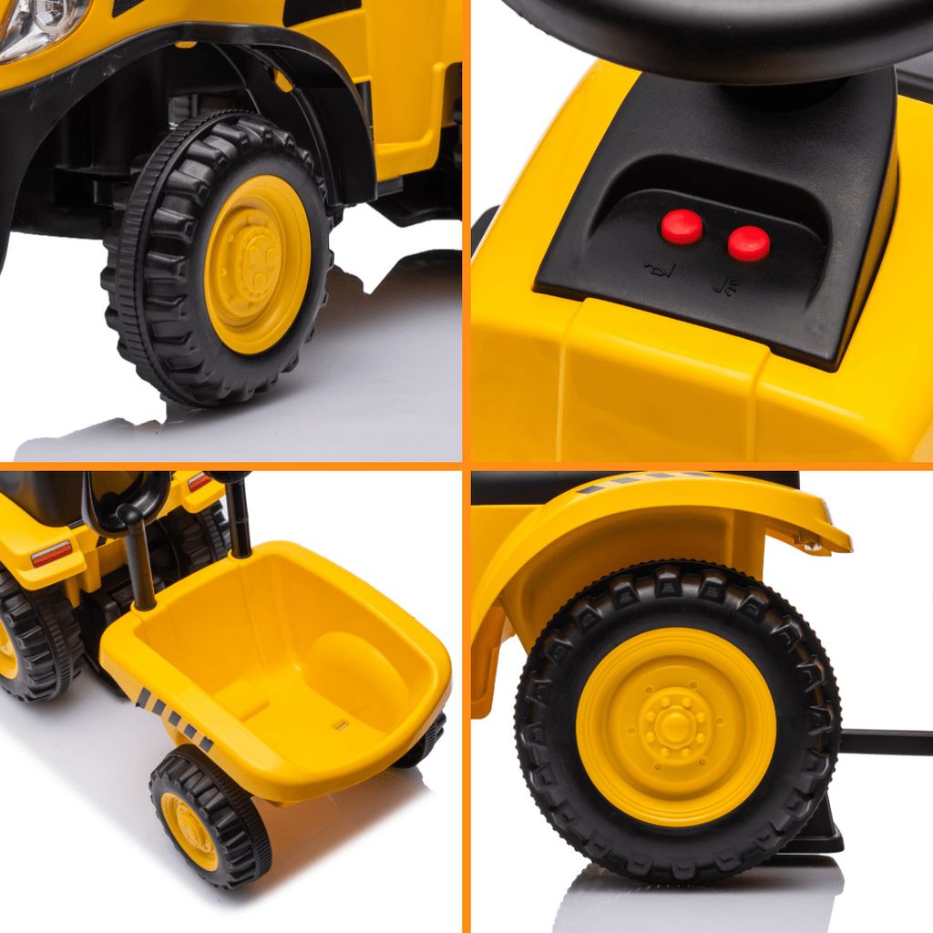 CAT Traktor Rutschauto traf Anhänger - Gelb | Kaufland.de