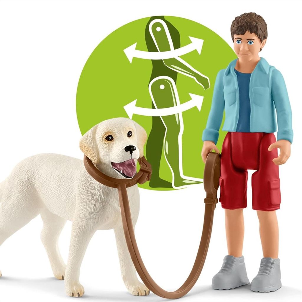 Schleich Farm World Walking with Labrador | Kaufland.sk