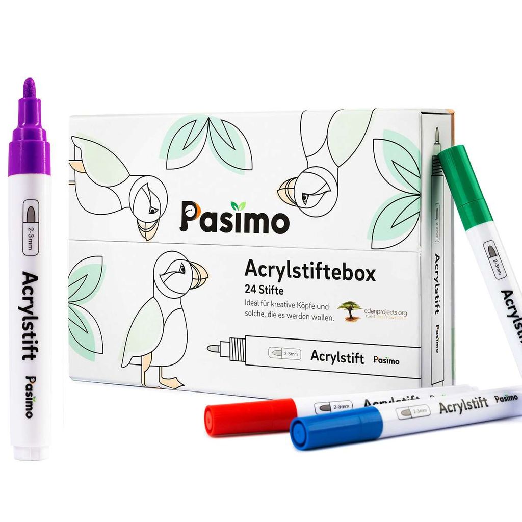 Pasimo Acrylstifte Stiftebox Marker | Kaufland.de