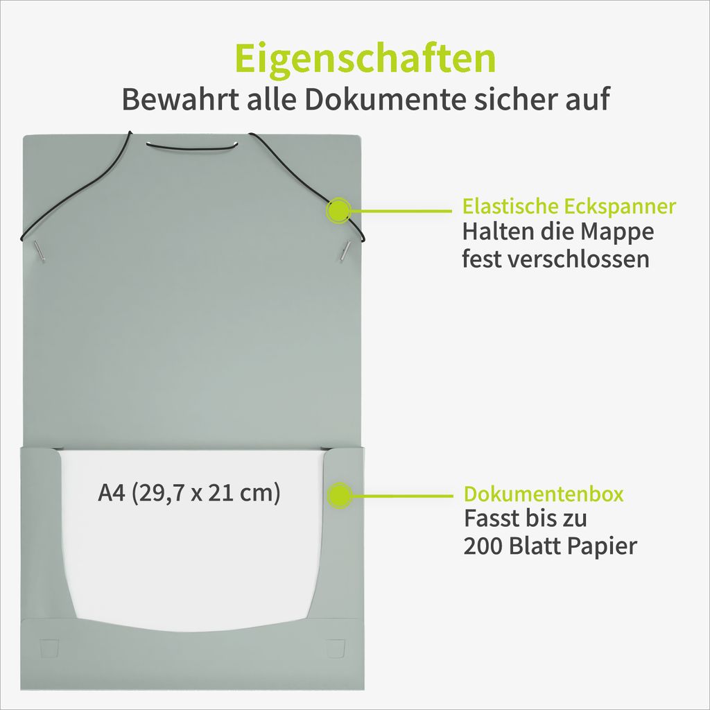 Heftbox A4-8 x Sammelmappe mit | Kaufland.de
