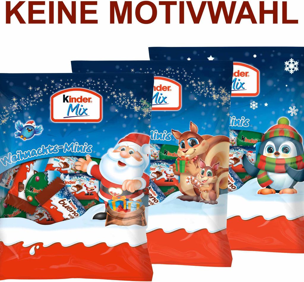 Ferrero Kinder Mix Beutel Weihnachts-Minis | Kaufland.de