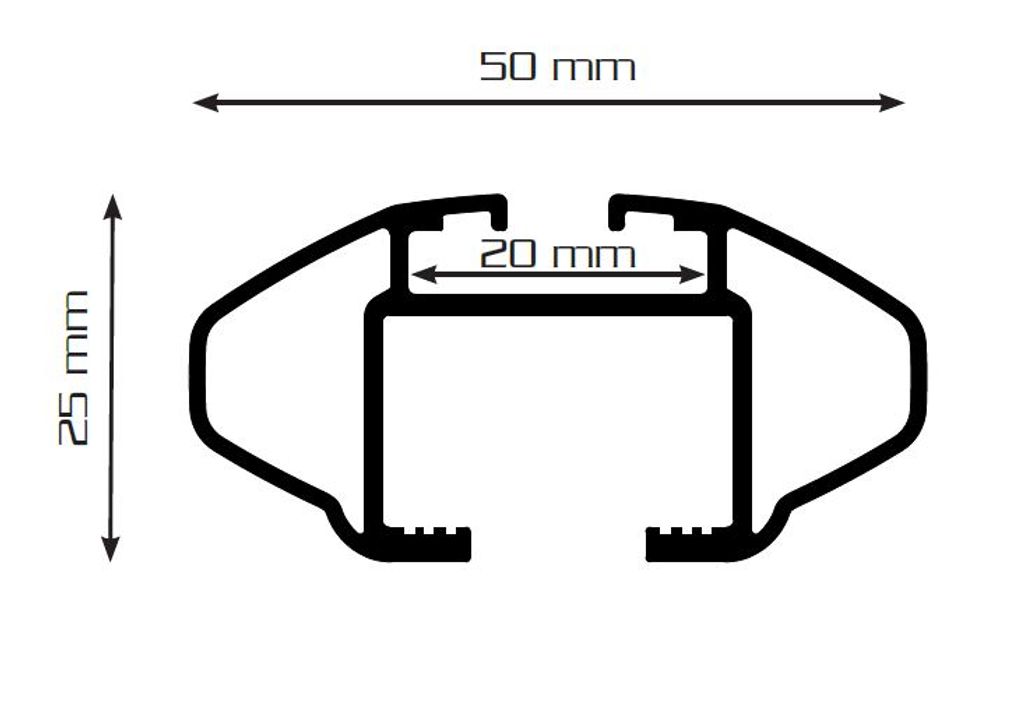 Dachbox BA320 carbonlook + Relingträger | Kaufland.de
