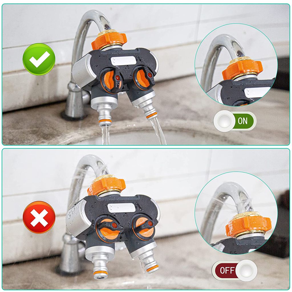 2 Wege Verteiler für Wasserhahn | Kaufland.de