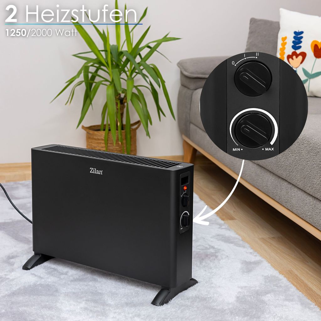 Zilan Elektro Konvektor 2 Heizstufen | Kaufland.de