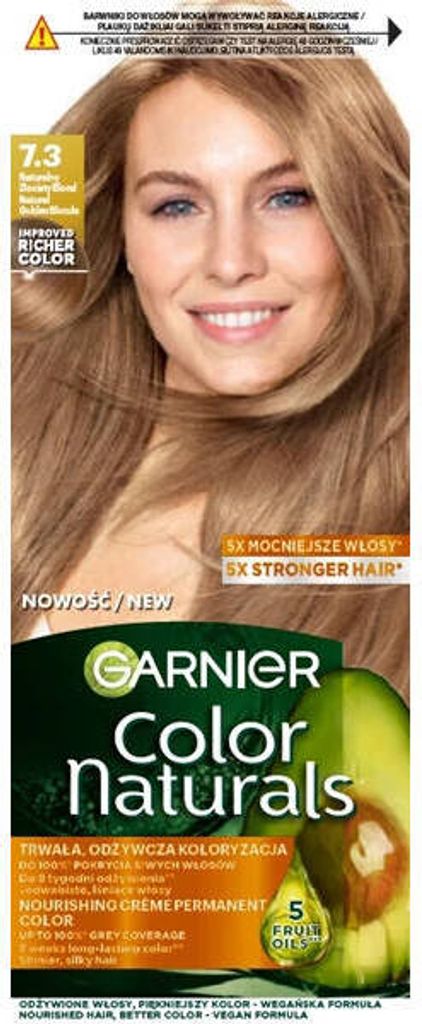 Garnier Color Naturals Hair Color 73 Natural Golden Blonde