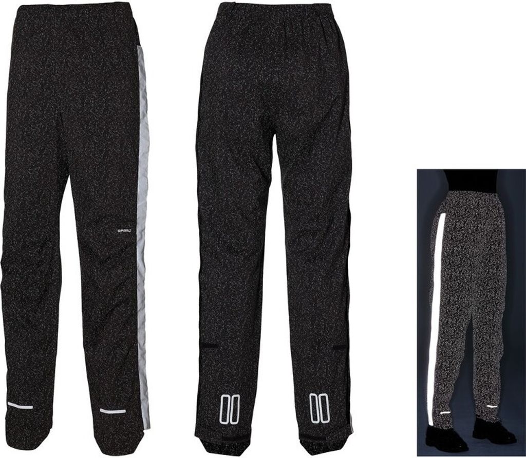 Fahrrad Regenhose Basil Skane HiVis jet | Kaufland.de