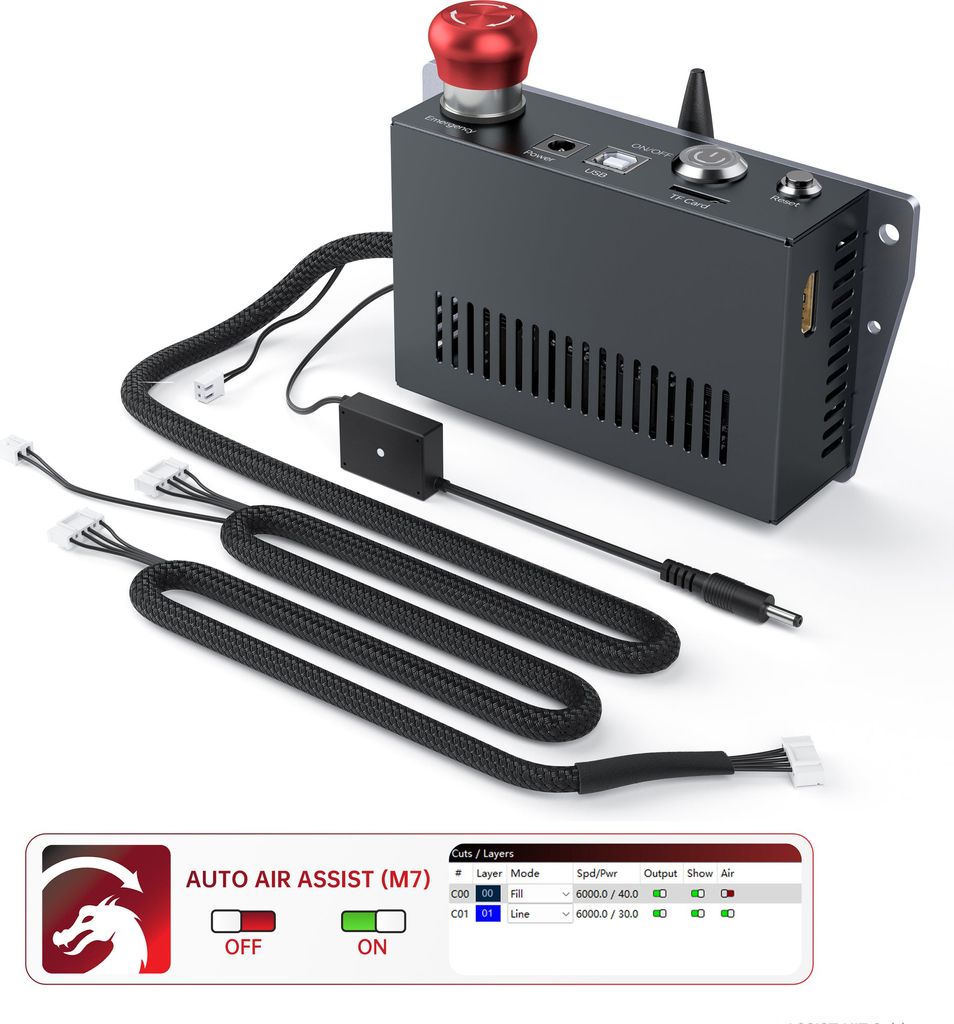 Atomstack AIC1 Auto-Luftunterstützungs system | Kaufland.de