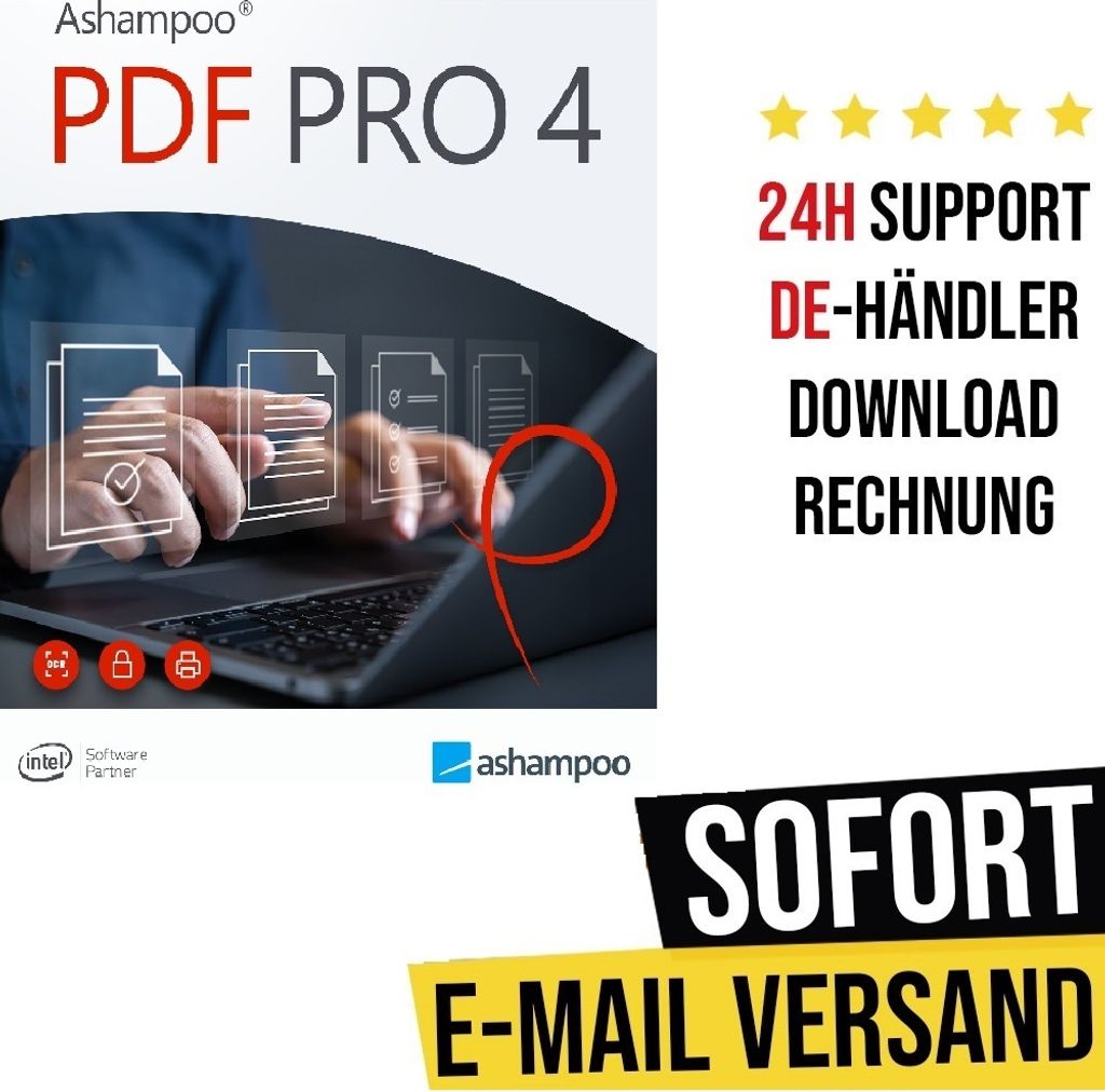 Ashampoo PDF Pro 4 | Dauerlizenz | Sofort-Download