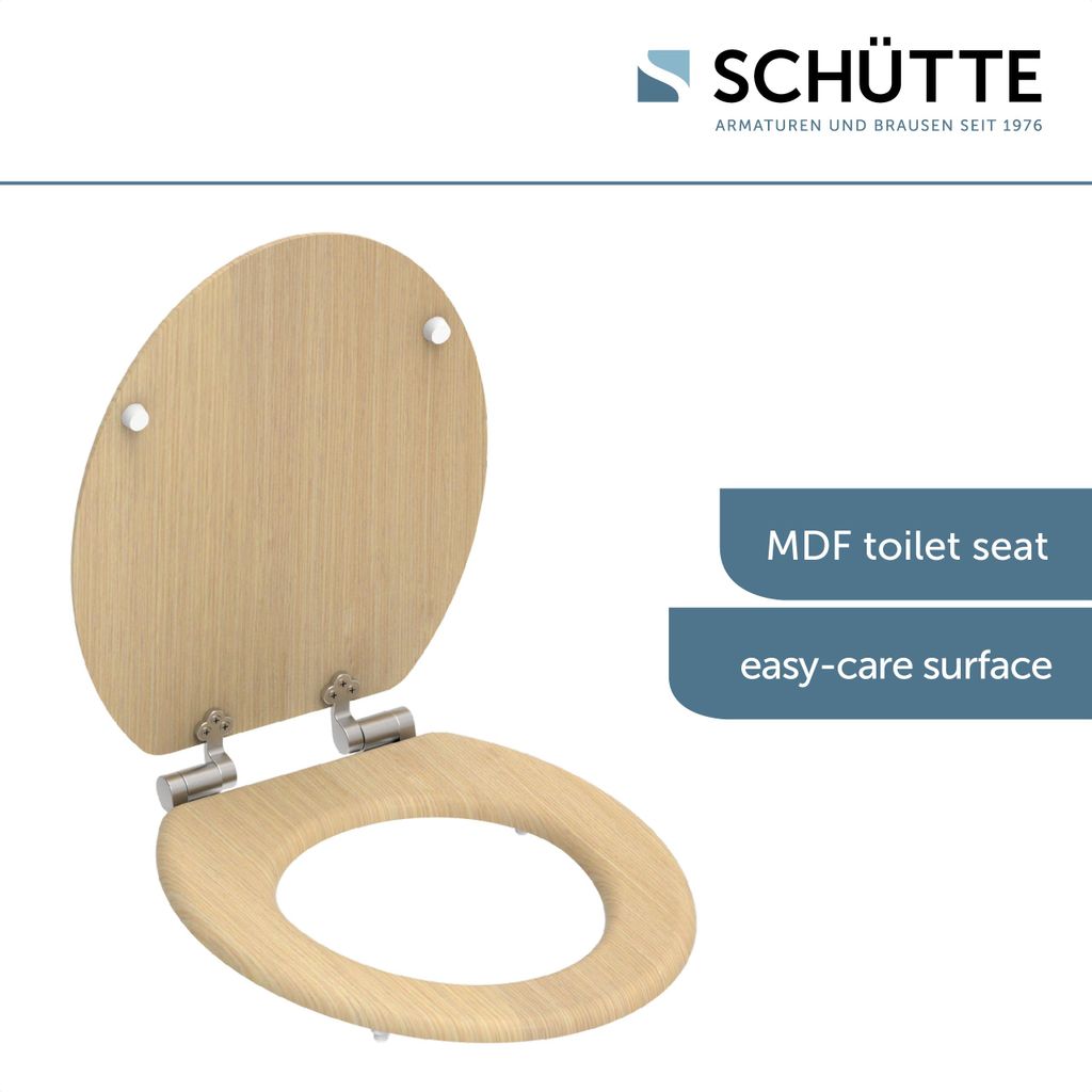 SCHÜTTE MDF WC sedátko NATURAL WOOD, WC | Kaufland.cz