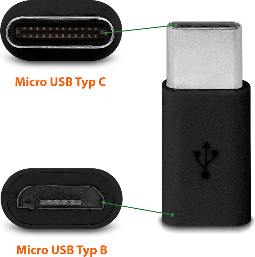 Micro USB Adapter auf USB Typ C Stecker | Kaufland.de